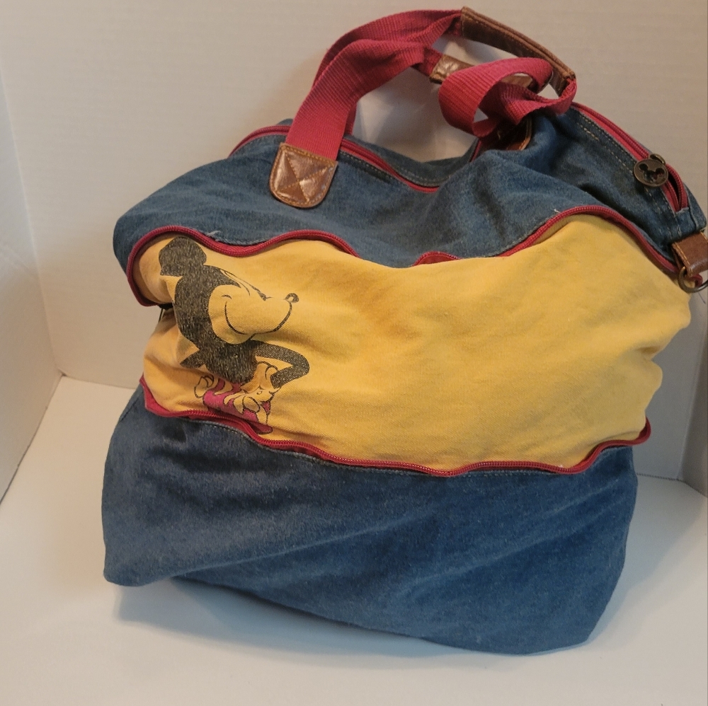 1990s / Early 2000s Avon Denim & Canvas Tote - Gem